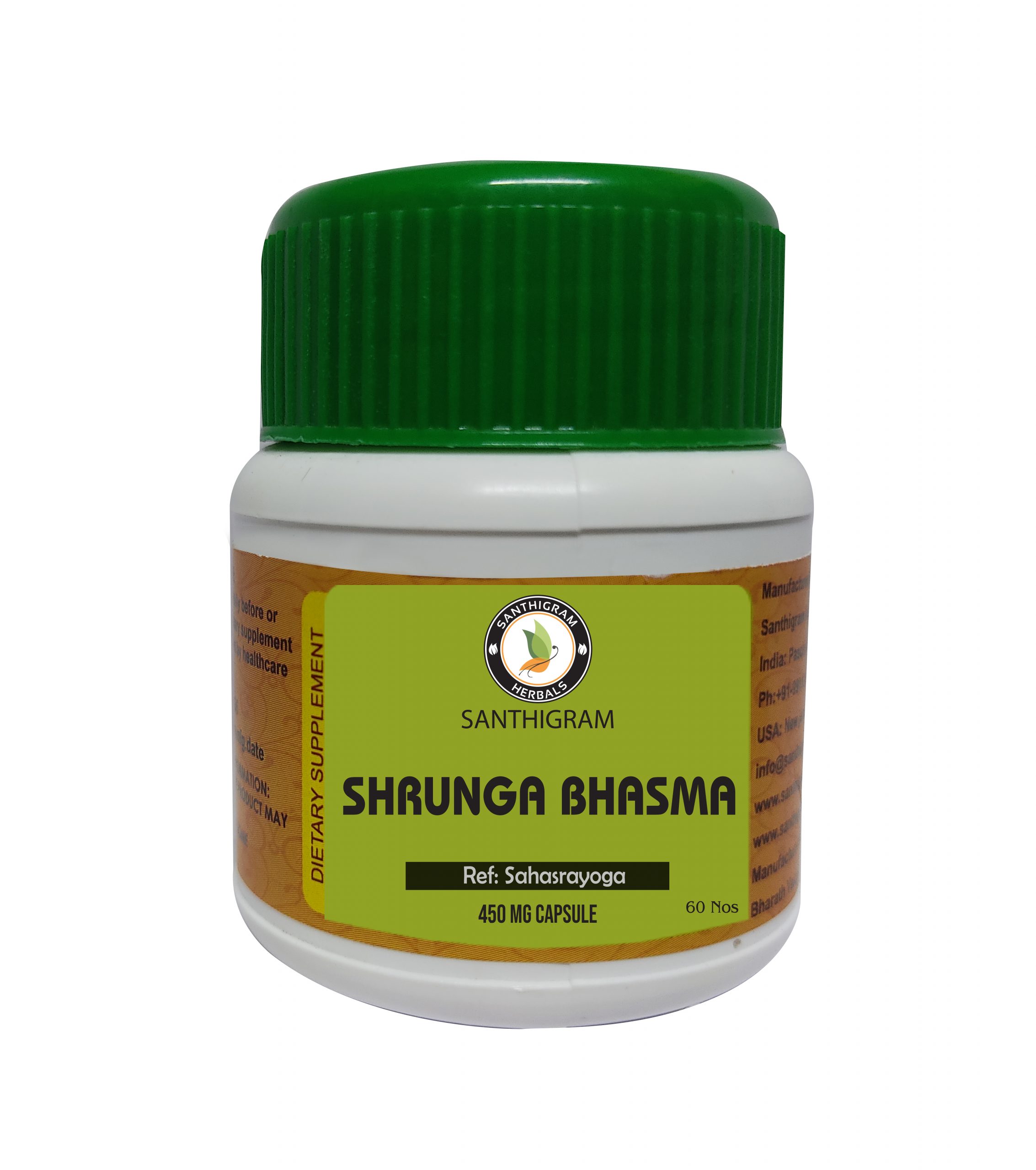 SHRUNGA BHASMA CAP - Santhigram India